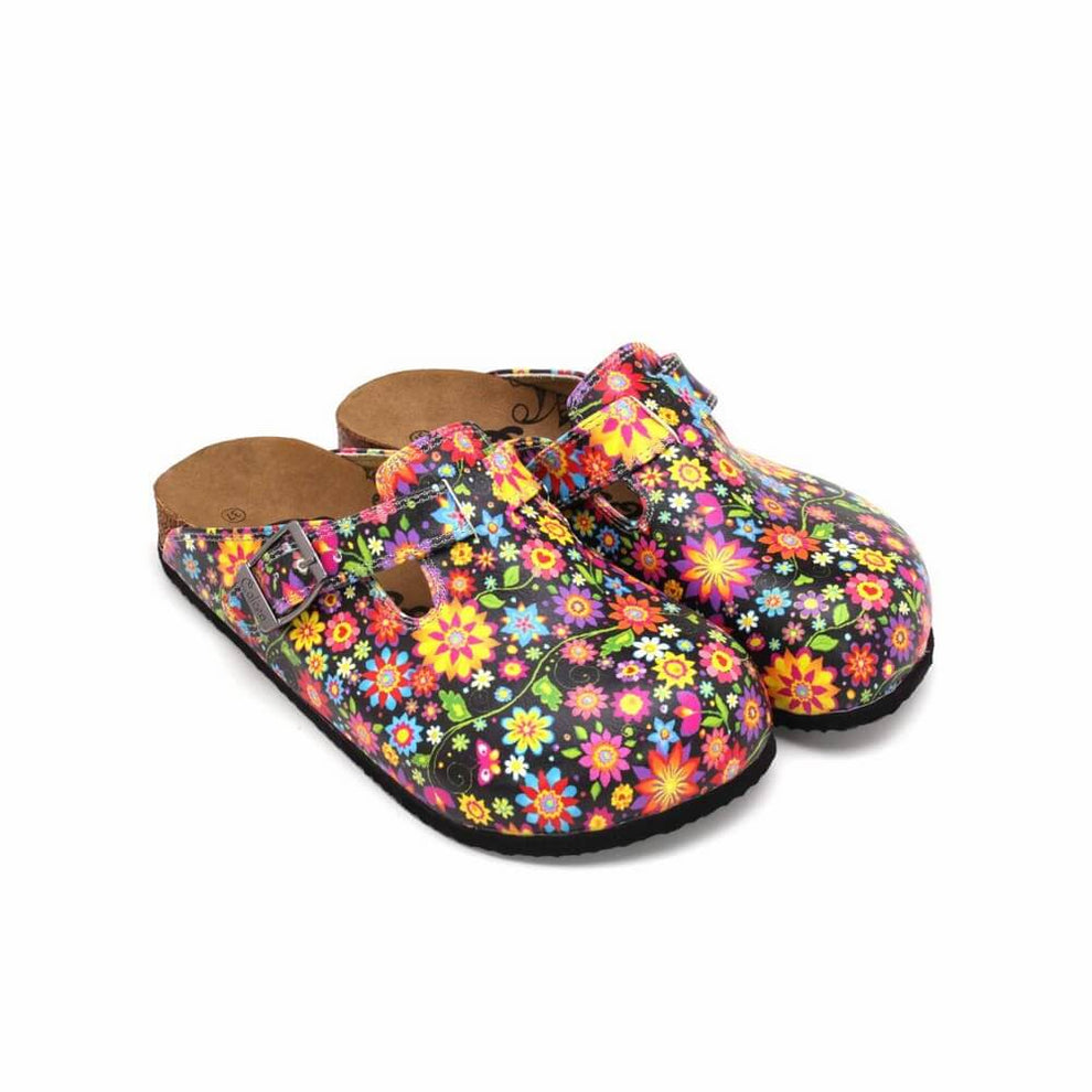 Flower Garden Clogs WCAL357 – Shopgoby.com
